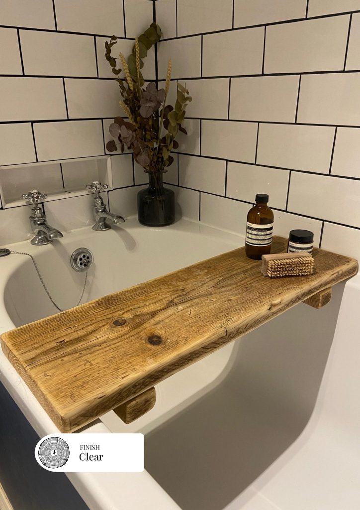 Home » Shop » JAMES – Rustic Reclaimed Wood Bath Caddy