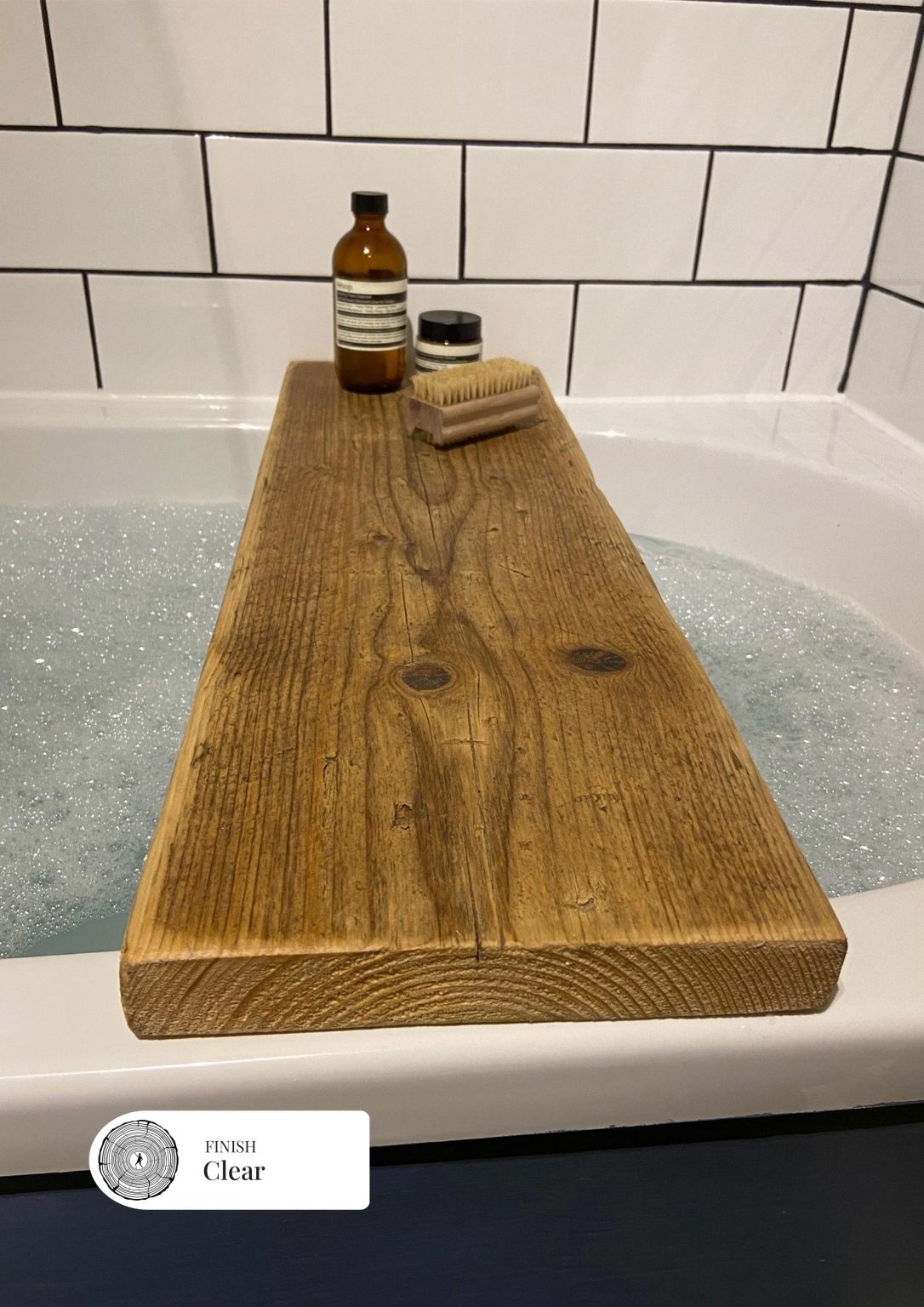 Home » Shop » JAMES – Rustic Reclaimed Wood Bath Caddy