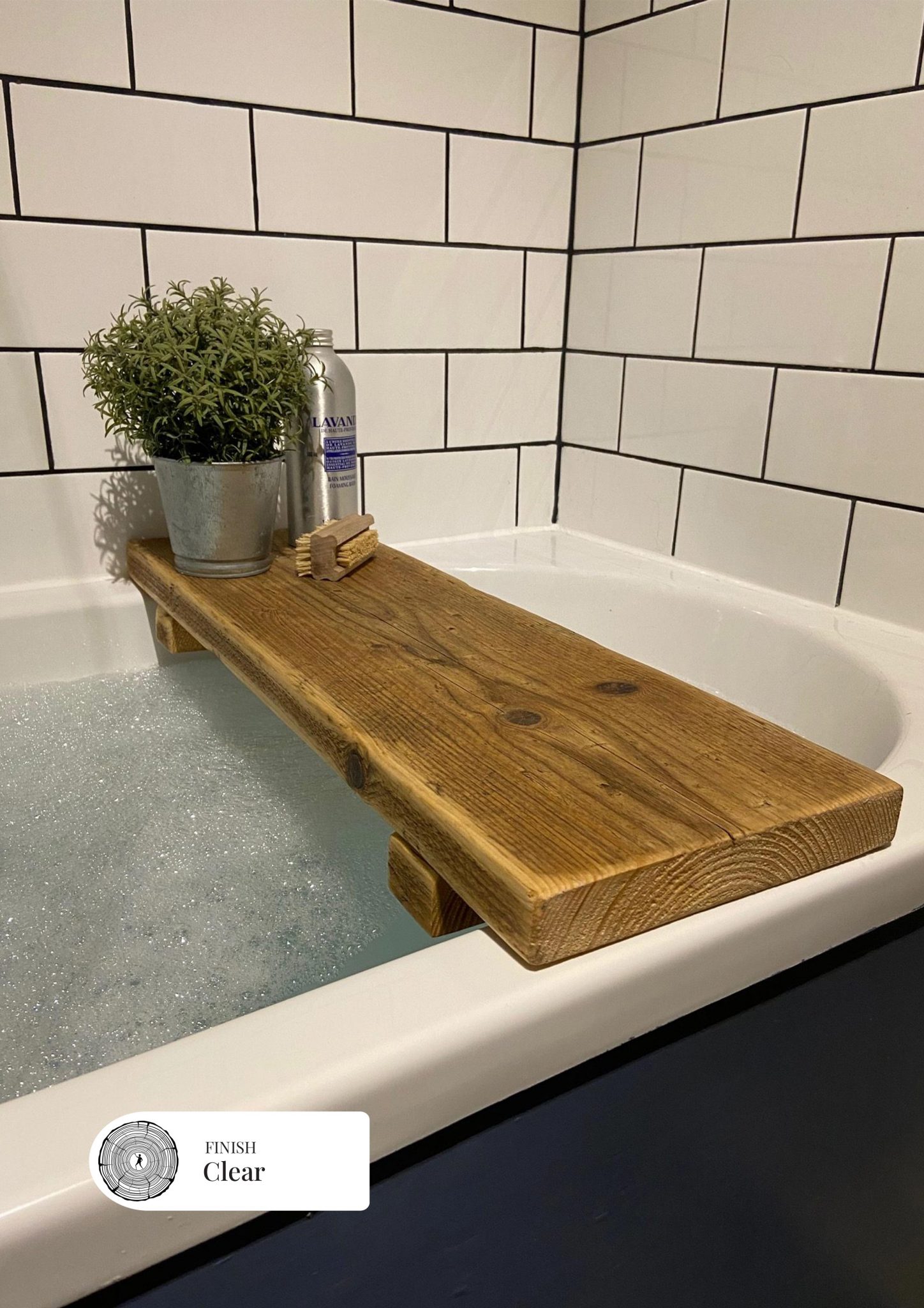 Home » Shop » JAMES – Rustic Reclaimed Wood Bath Caddy