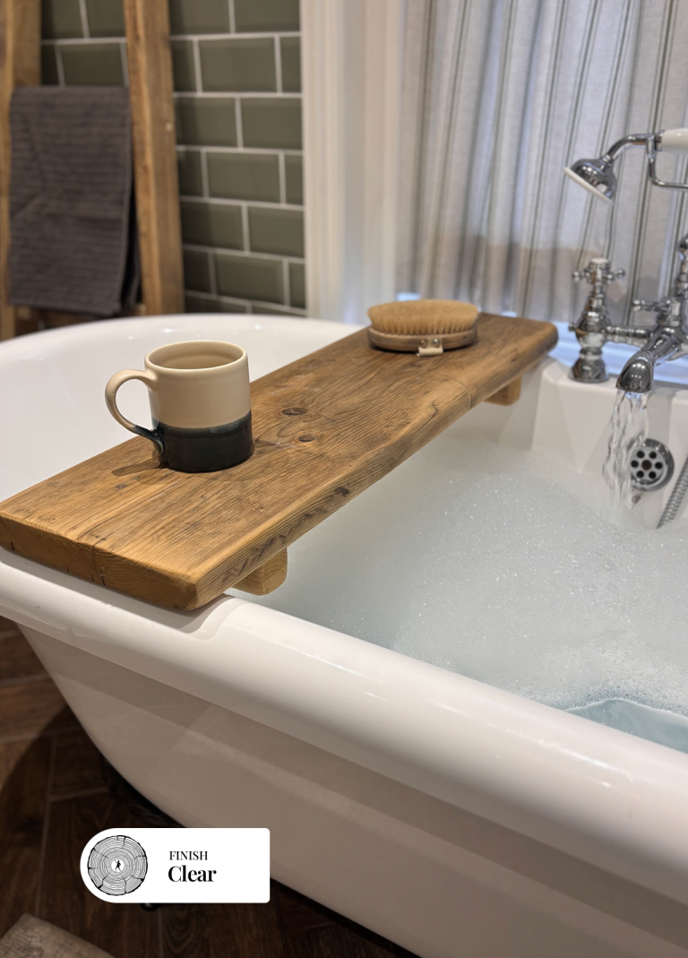 Home » Shop » JAMES – Rustic Reclaimed Wood Bath Caddy
