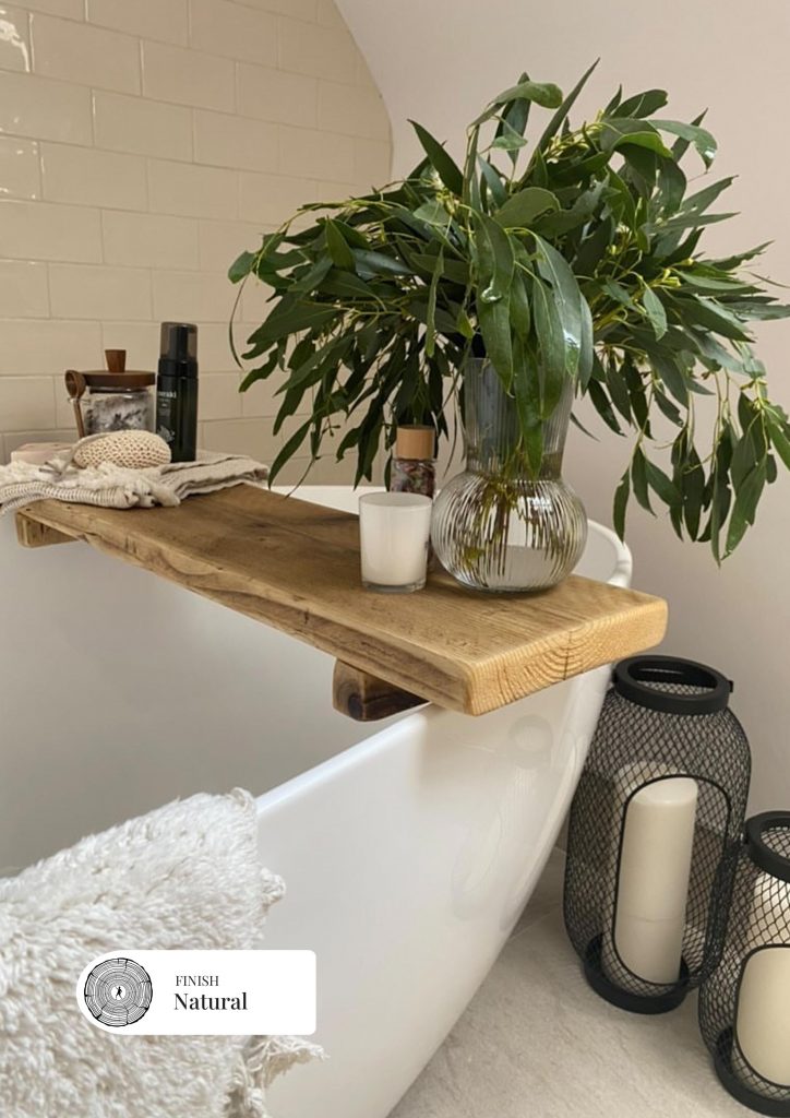 Home » Shop » JAMES – Rustic Reclaimed Wood Bath Caddy