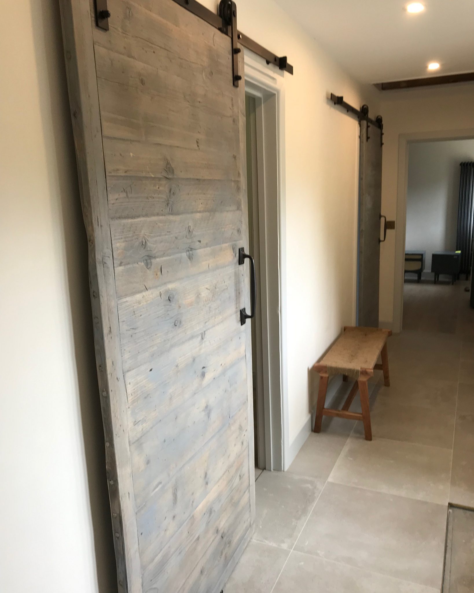 LYTHAM – Rustic Sliding Barn Door- Made From Reclaimed Wood- Farmhouse ...