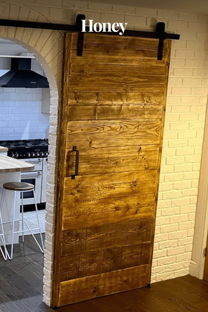 LYTHAM – Rustic Sliding Barn Door- Made From Reclaimed Wood- Farmhouse ...