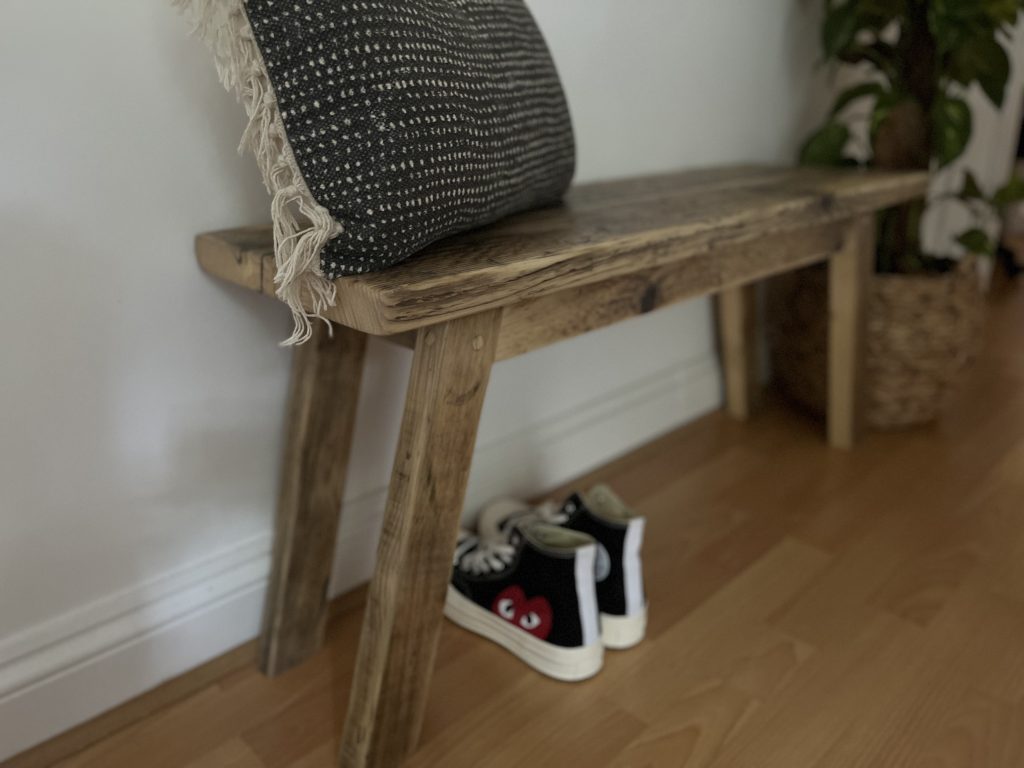 BURRIDGE- Rustic Bench- Kitchen Bench- Garden Bench