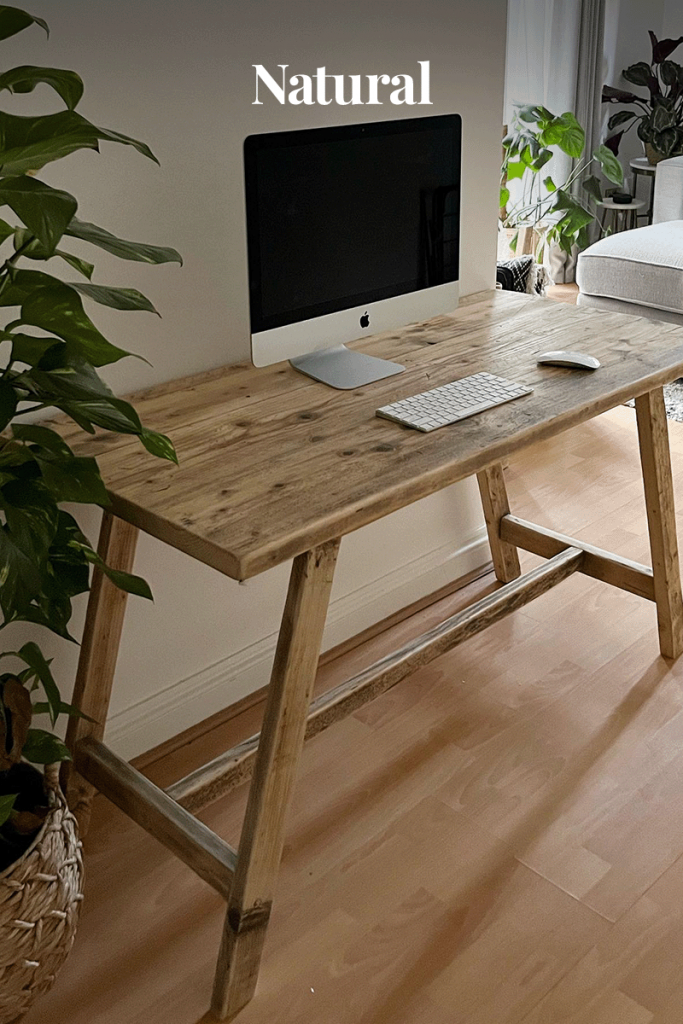 Home » Shop » JASMINE- Rustic Desk- Made From Reclaimed Wood-For Home ...