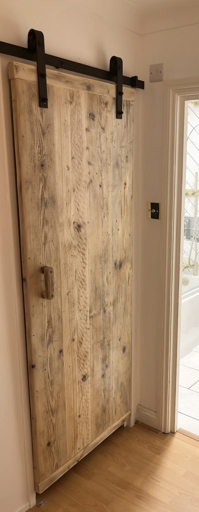 Home » Shop » ARCHER – Rustic Sliding Barn Door- Made From Reclaimed ...